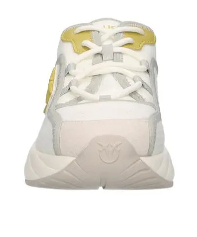 Pinko Logo Patch Lace-up Sneakers
