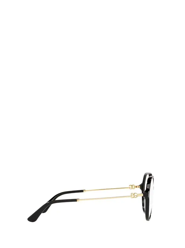 Dolce & Gabbana Logo Flat Mirror Eyeglasses