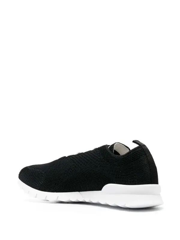 Kiton Fits-sneakers" Lace-up Sneakers With Embroidered Logo