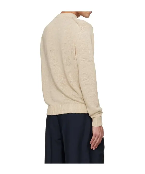 JIL SANDER Crewneck Knitted Jumper - Ginger
