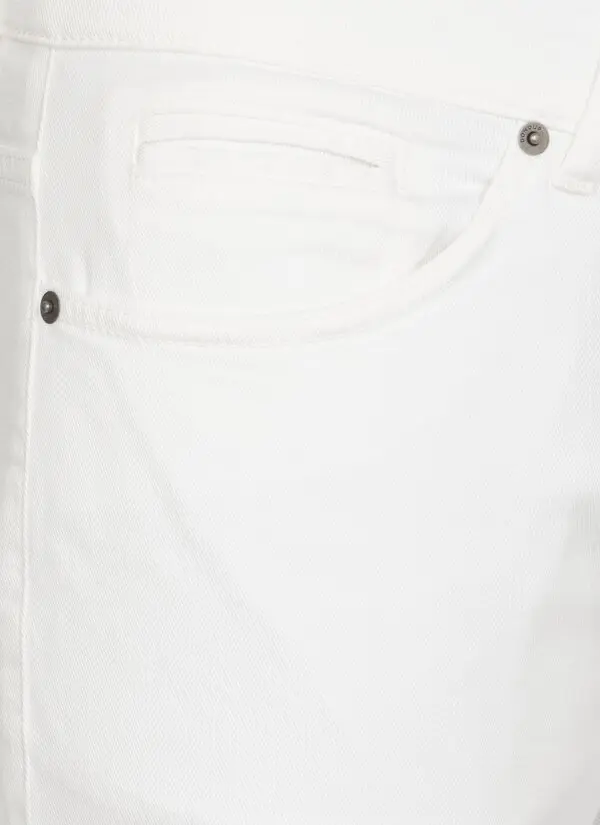 DONDUP Low-rise Slim-fit Jeans - White