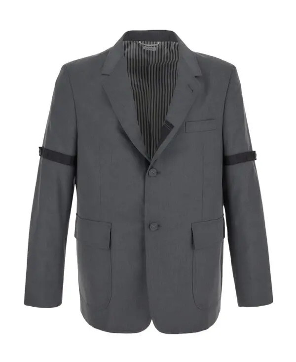 Thom Browne Notched-lapels Single-breasted Blazer