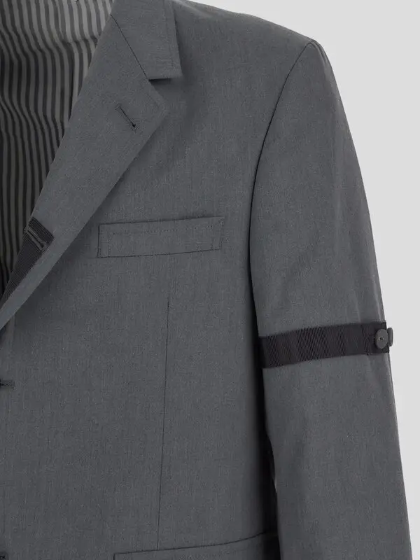 Thom Browne Notched-lapels Single-breasted Blazer