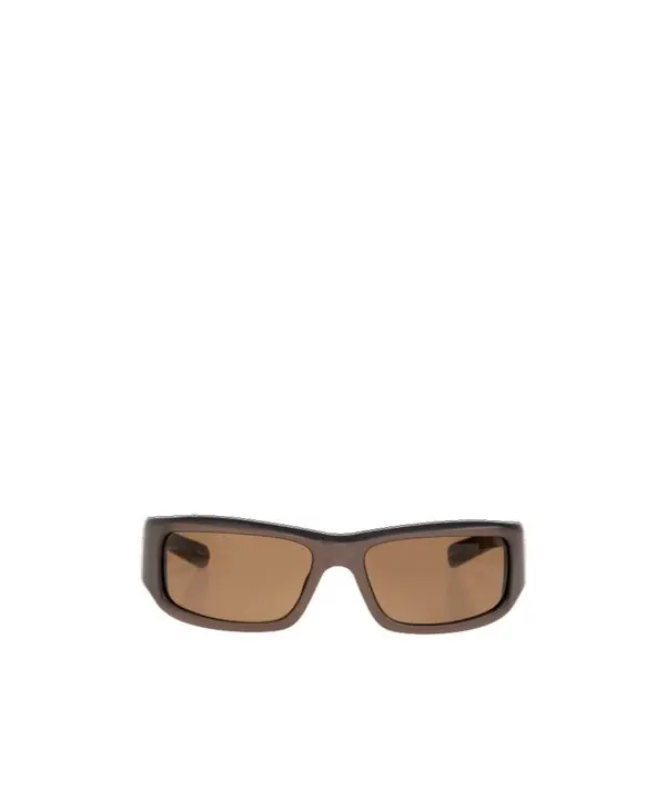 Jacquemus X Linda Farrow Aero Sunglasses - Brown