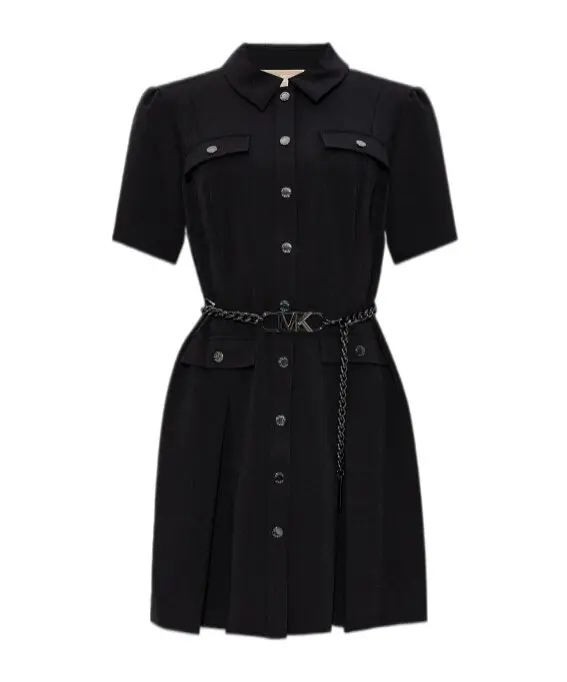 Michael Kors Belted Shirt Dress