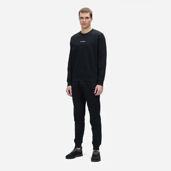 C.P. COMPANY Logo-print Crew Neck Sweatshirt