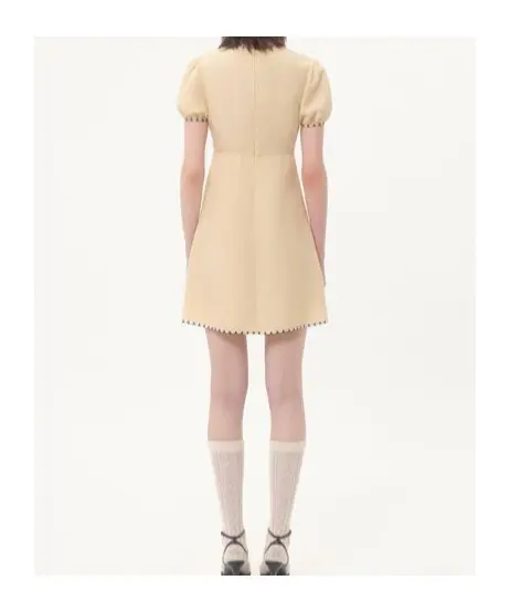 Valentino Garavani Embroidered Mini Dress With Floral Motifs