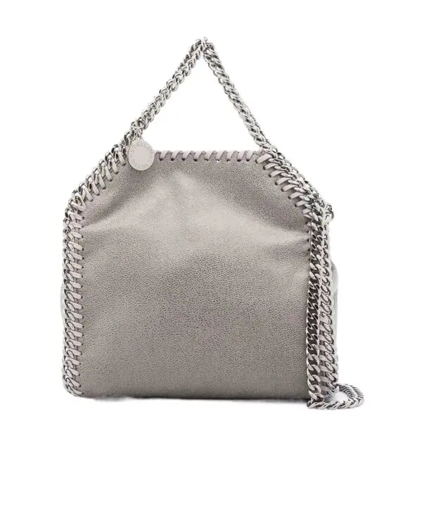 Stella McCartney Chain-charm Shoulder Bag - Gray