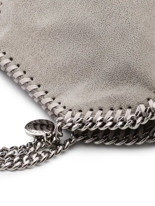Stella McCartney Chain-charm Shoulder Bag - Gray