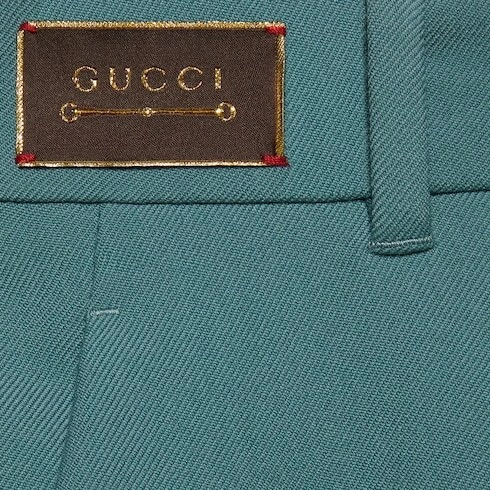 Gucci High-waisted Horsebit Trousers