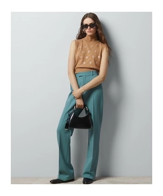 Gucci High-waisted Horsebit Trousers