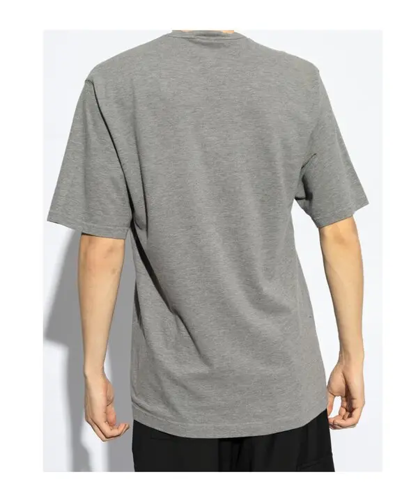 Dolce & Gabbana Dolce Gabbana Logo Tag Crewneck T-shirt - Grey