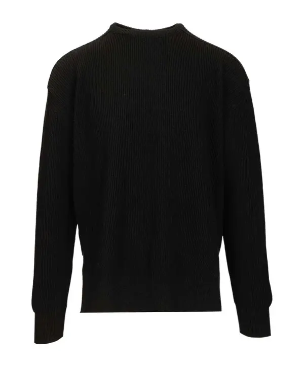 Rick Owens Jumbo Ribbed Knitted Sweater - Black