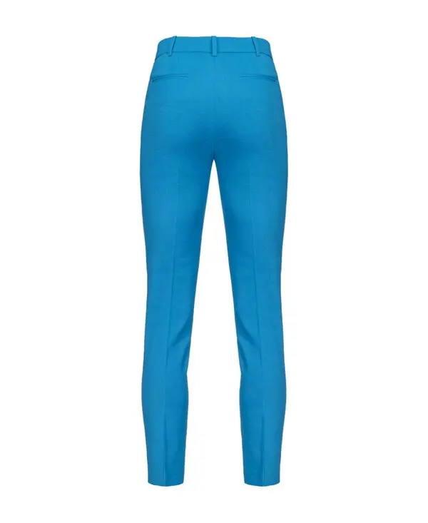 Pinko Tailored Stretch Cigarette Trousers - Blue