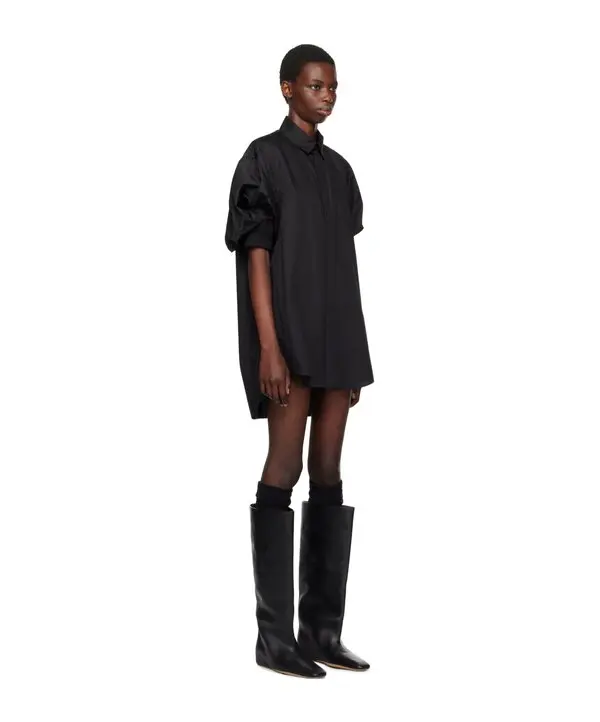 Sacai Balloon-sleeve Mini Dress