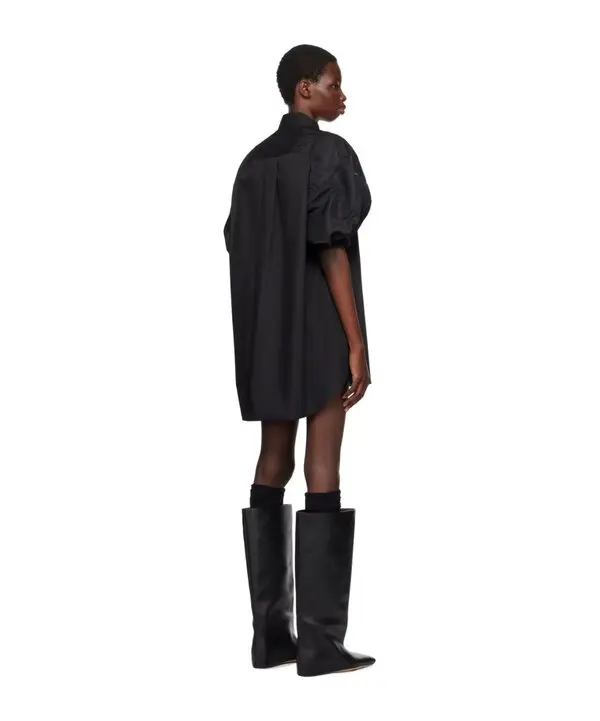 Sacai Balloon-sleeve Mini Dress