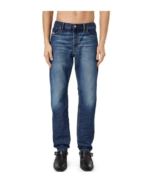 DIESEL® Faded Straight-leg Jeans