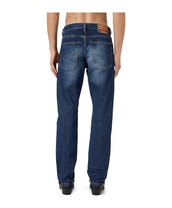 DIESEL® Faded Straight-leg Jeans