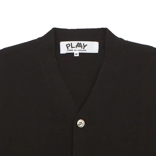 Play Comme Des Garcon X Invader Pixelated-heart Cardigan