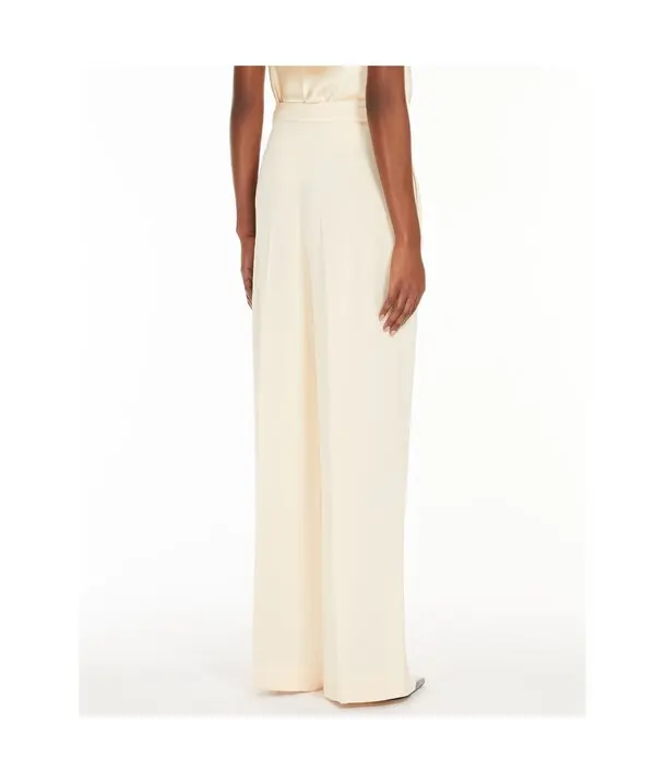 Max Mara Tailored Wide-leg Klaus Pants - Ivory