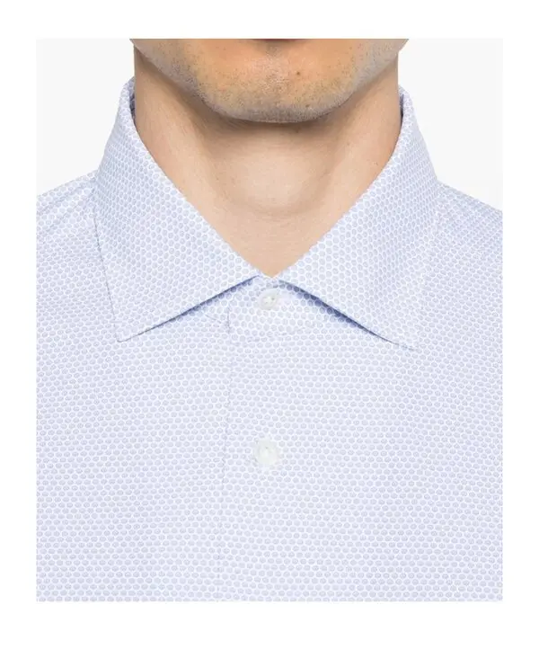 MAZZARELLI Lapel Long Sleeve Shirt