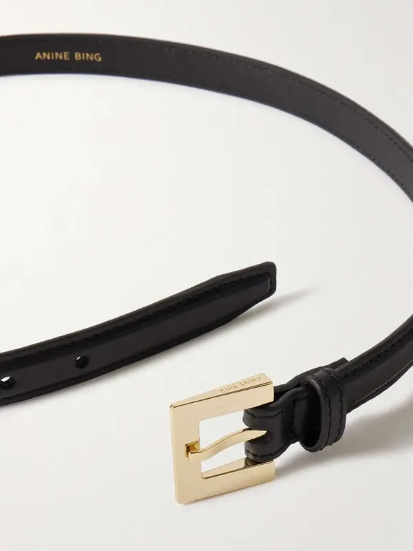 ANINE BING Nicola Belt - Black
