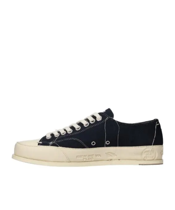 Premiata Vince Low-top Sneakers - Navy