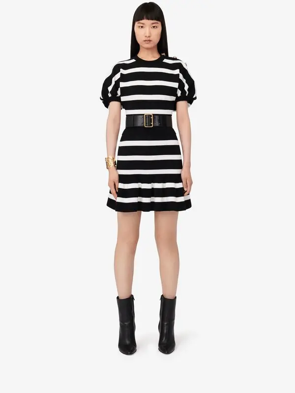Alexander McQueen Striped Wool Sweater