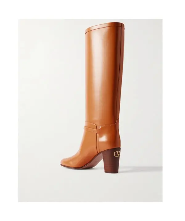 Valentino Garavani Knee-high Boots With Adjustable Buckle Detail