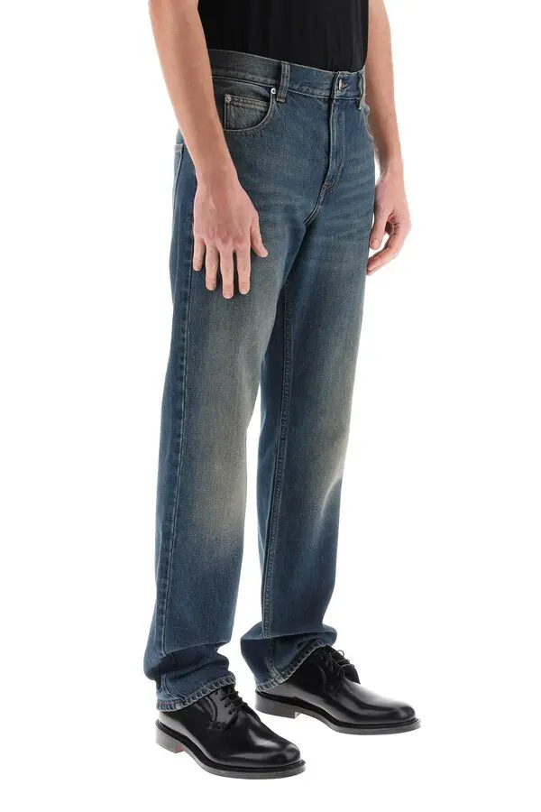 Isabel Marant Étoile Logo Patch Flared Jeans