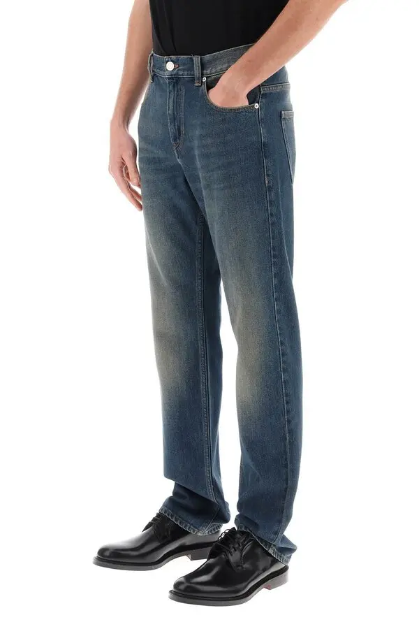 Isabel Marant Étoile Logo Patch Flared Jeans