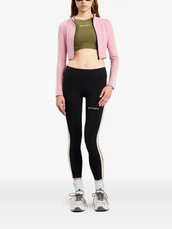 Palm Angels Classic Logo Track Leggings - Black