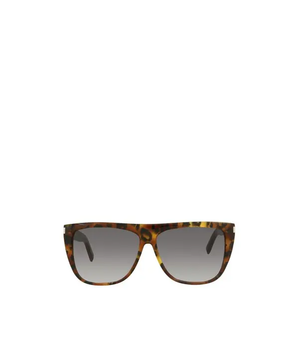 Saint Laurent Logo Sunglasses - Gray