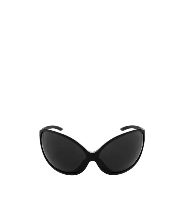 Balenciaga Phantom Round Sunglasses - Black