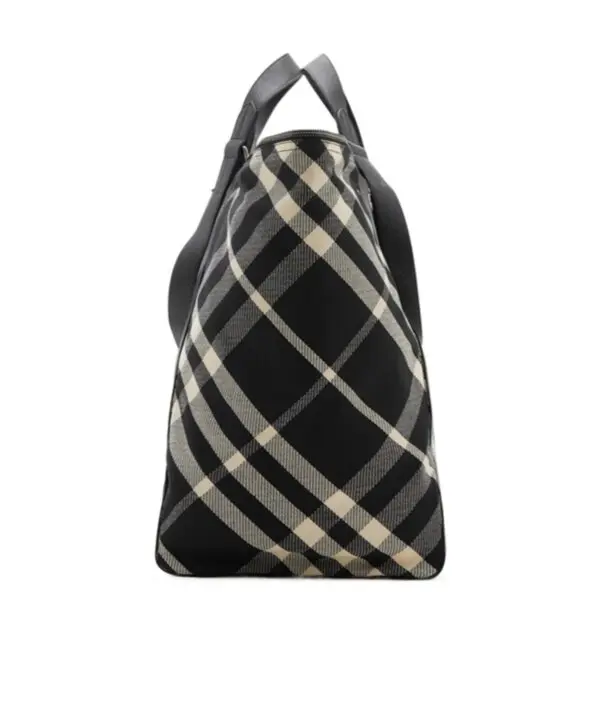 Burberry Festival Checked Tote Bag
