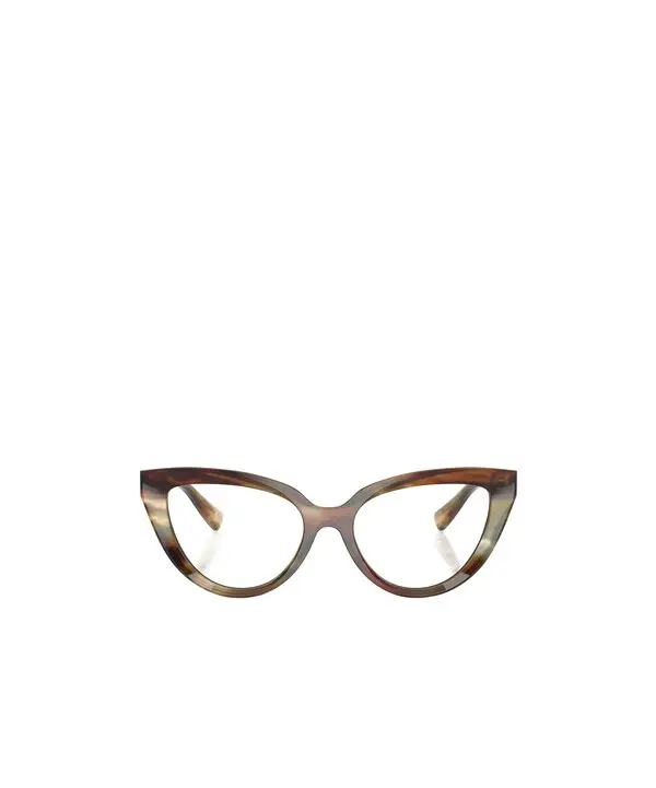 Dolce & Gabbana Cat Eye Eyeglasses - Brown
