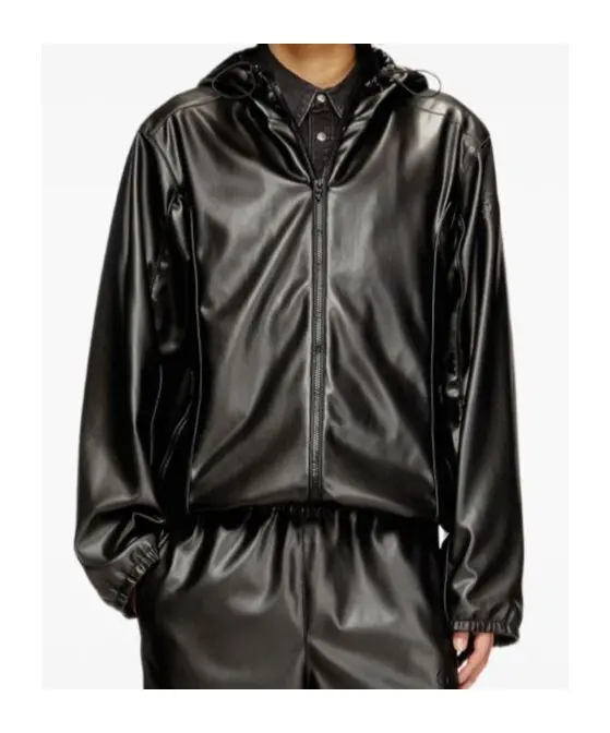 DIESEL® J-hives Pgbx Hooded Windbreaker - Black