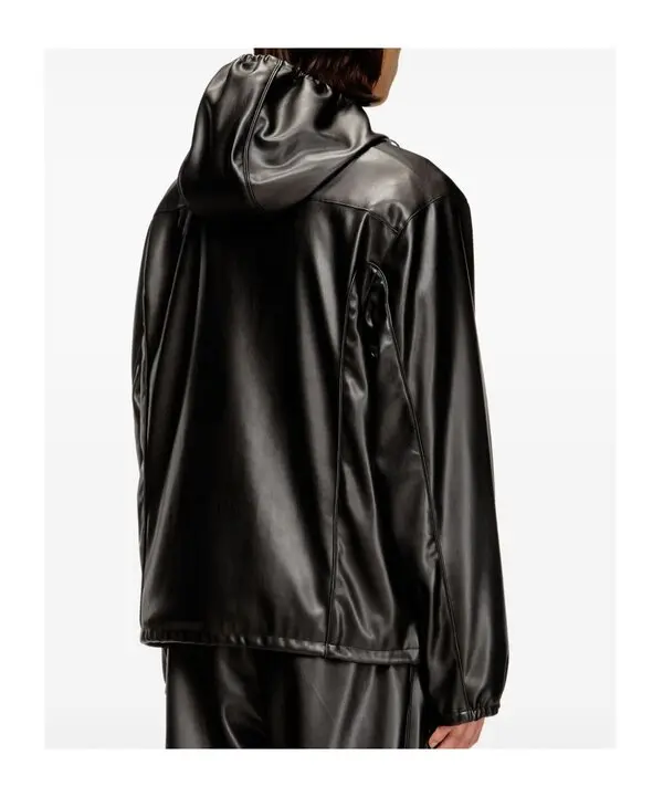 DIESEL® J-hives Pgbx Hooded Windbreaker - Black