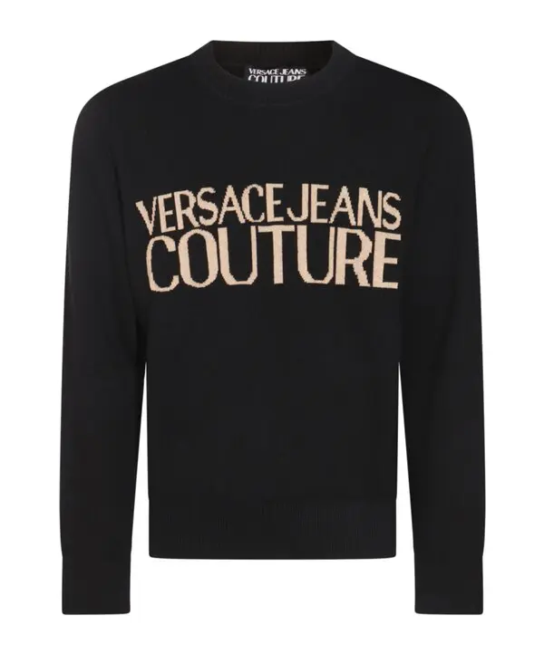 Versace Logo Jacquard Jumper