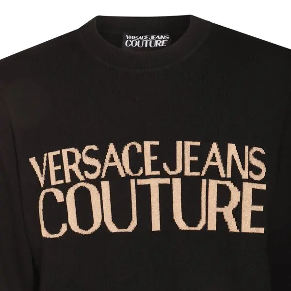 Versace Logo Jacquard Jumper