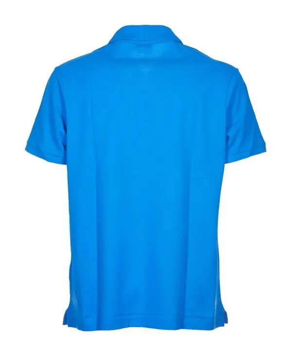 PAUL  SHARK Paul Shark Logo Patch Short-sleeved Polo Shirt