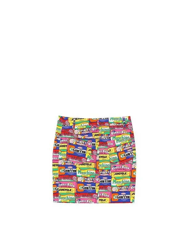 Moschino Printed Skirt