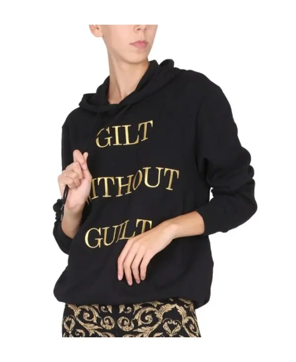 Moschino Long-sleeved Hooded Sweater