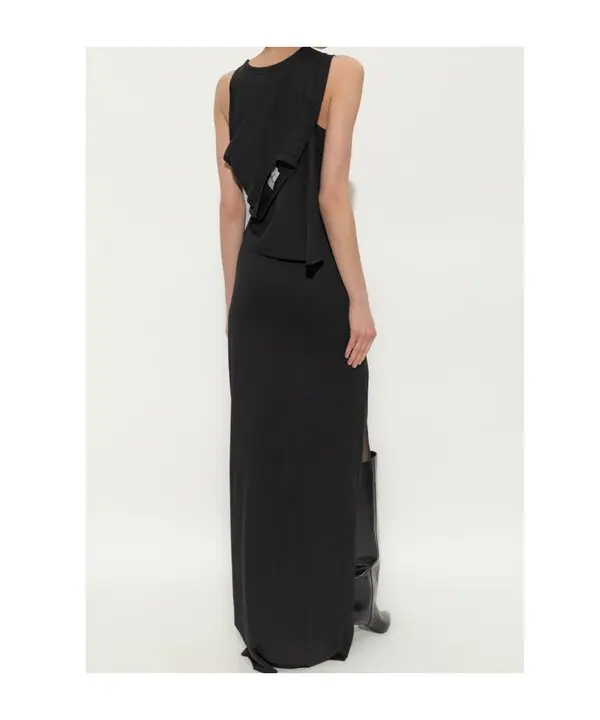 Coperni Knotted Jersey Maxi Dress