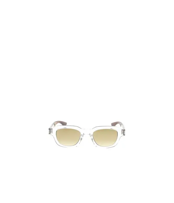 Saint Laurent Rectangular Sunglasses - Nude