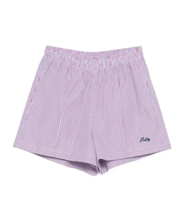 AUTRY Striped Cotton Shorts - Multicolor