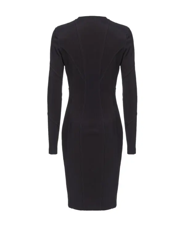 Pinko V-neck Zip-up Dress