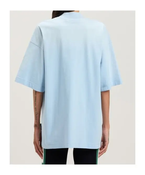 Palm Angels Paradise Palm Printed Drop Shoulder T-shirt