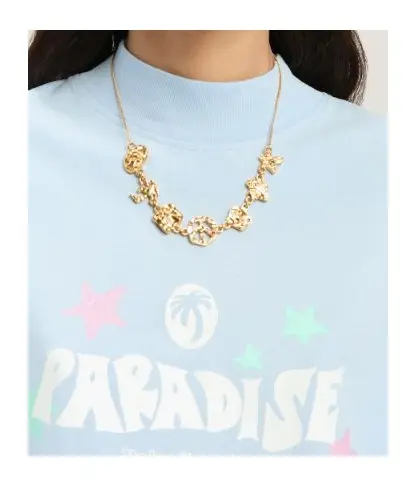 Palm Angels Paradise Palm Printed Drop Shoulder T-shirt