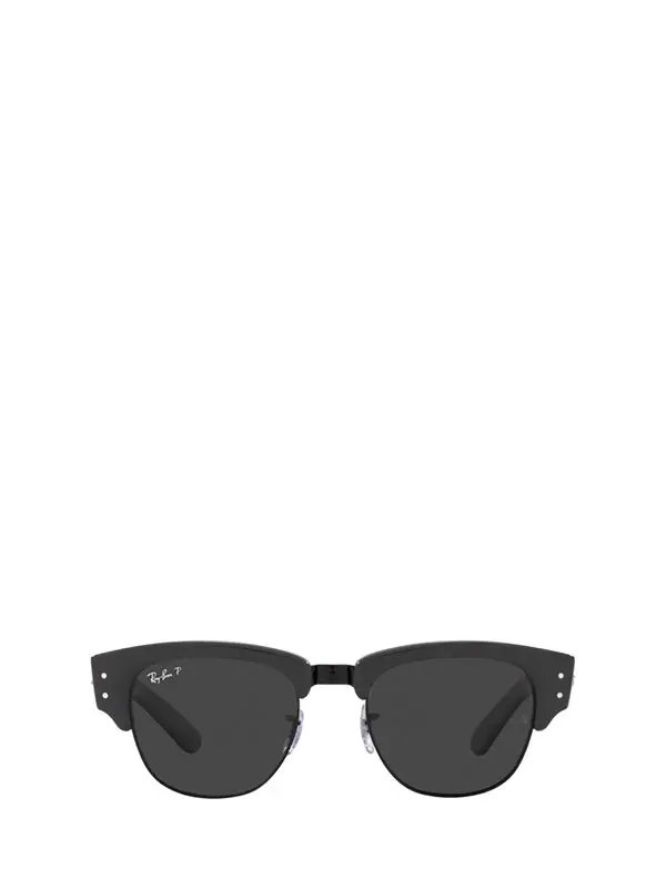 Ray-ban Mega Clubmaster Square Frame Sunglasses - Black